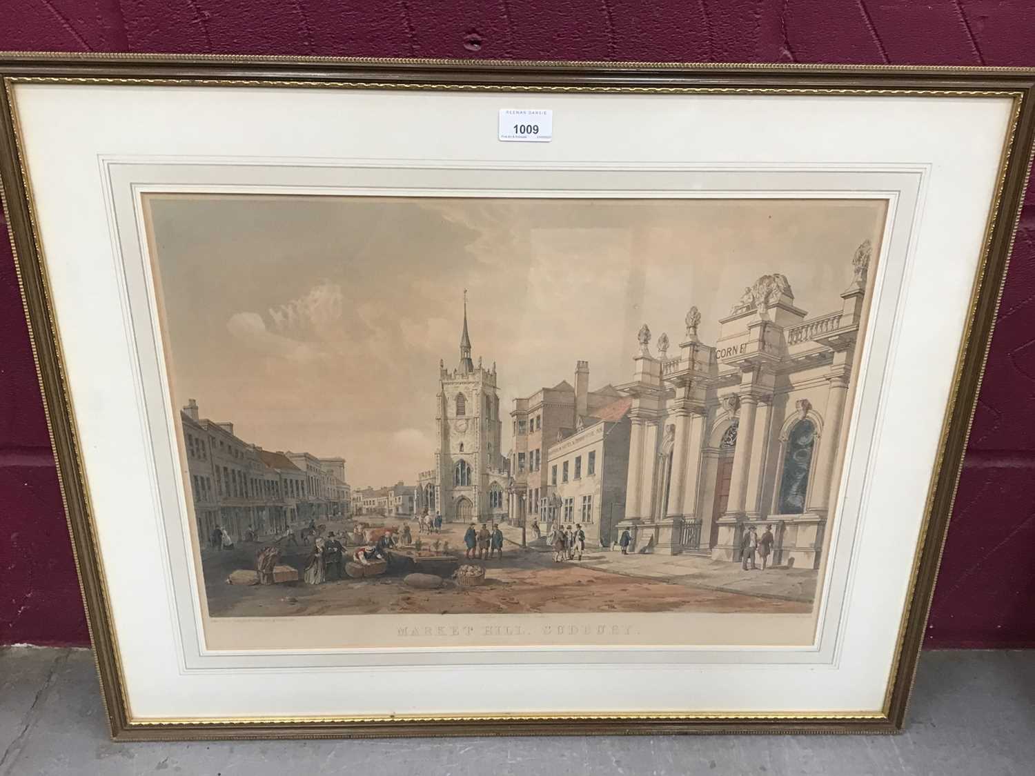 Lot 1009 - Victorian hand coloured lithograph by James
