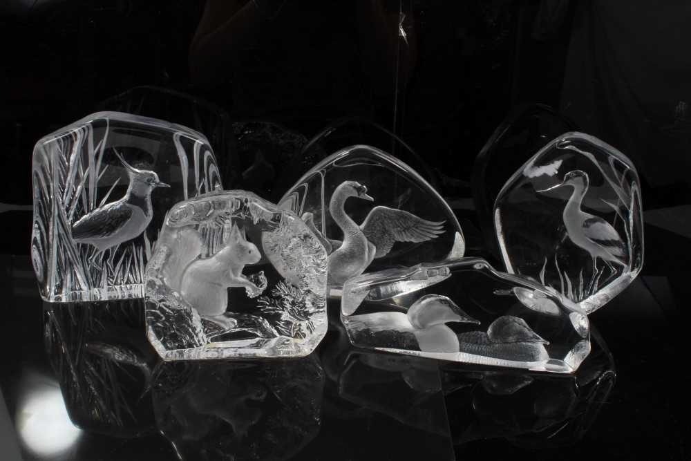 Lot 984 - Mats Jonasson for Royal Krona glass