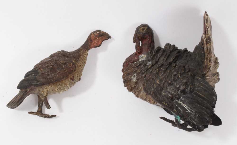Lot 802 - Pair of late 19th century Austrian cold