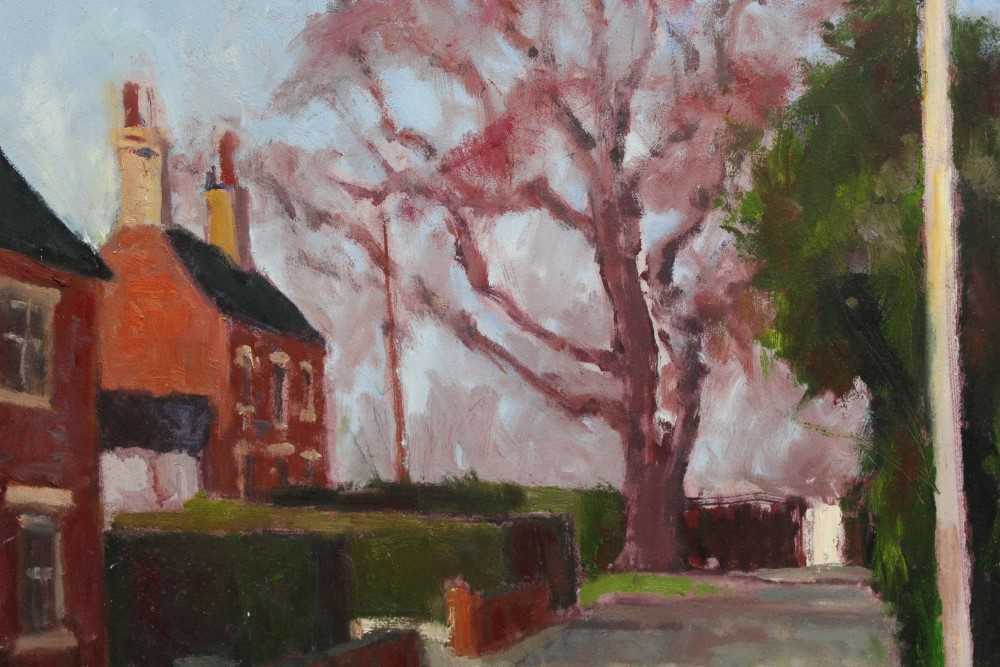 Lot 987 - David Britton, contemporary, oil on board
