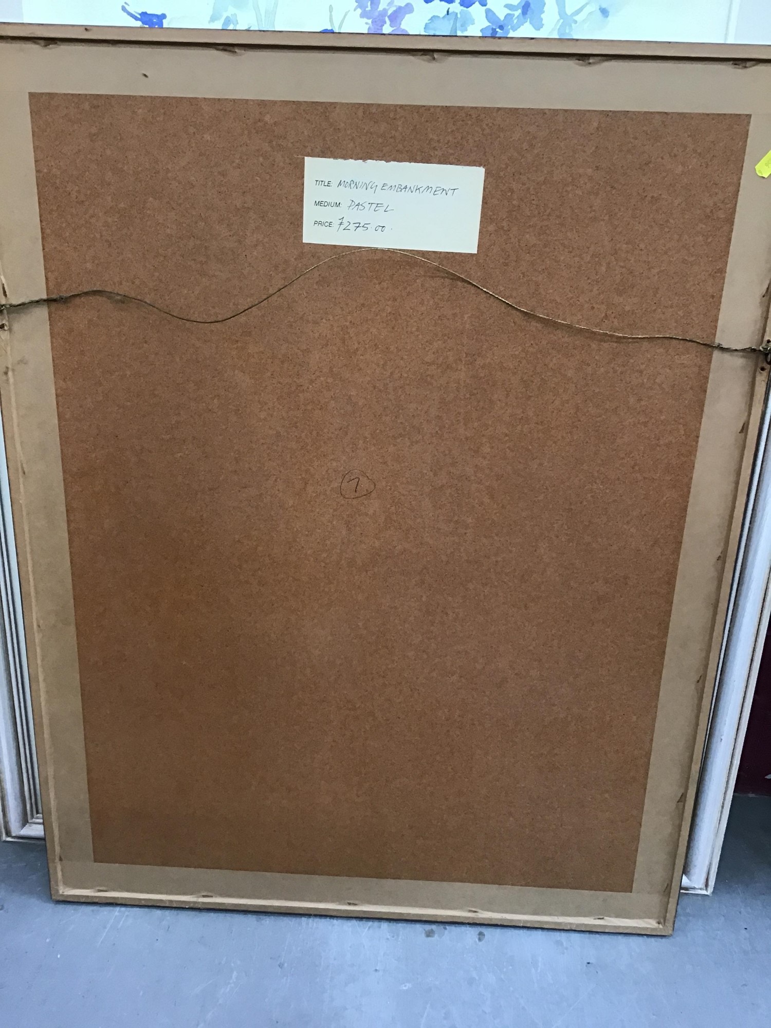 Lot 1006 - *Ian Hay (b. 1940) pastel, London