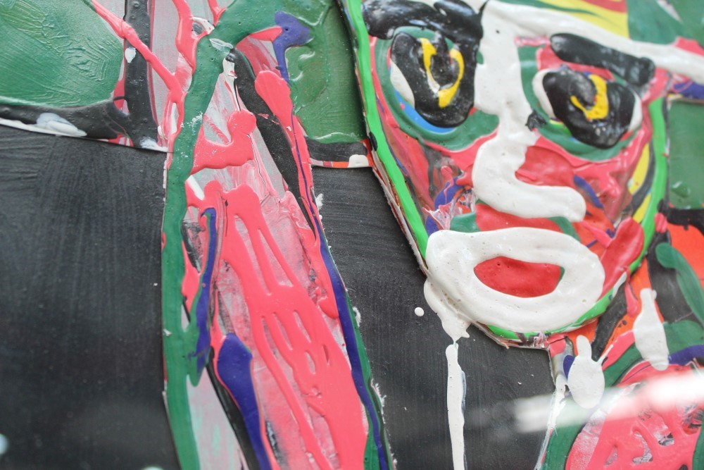 Lot 1061 - *John Kiki oil Burlesque