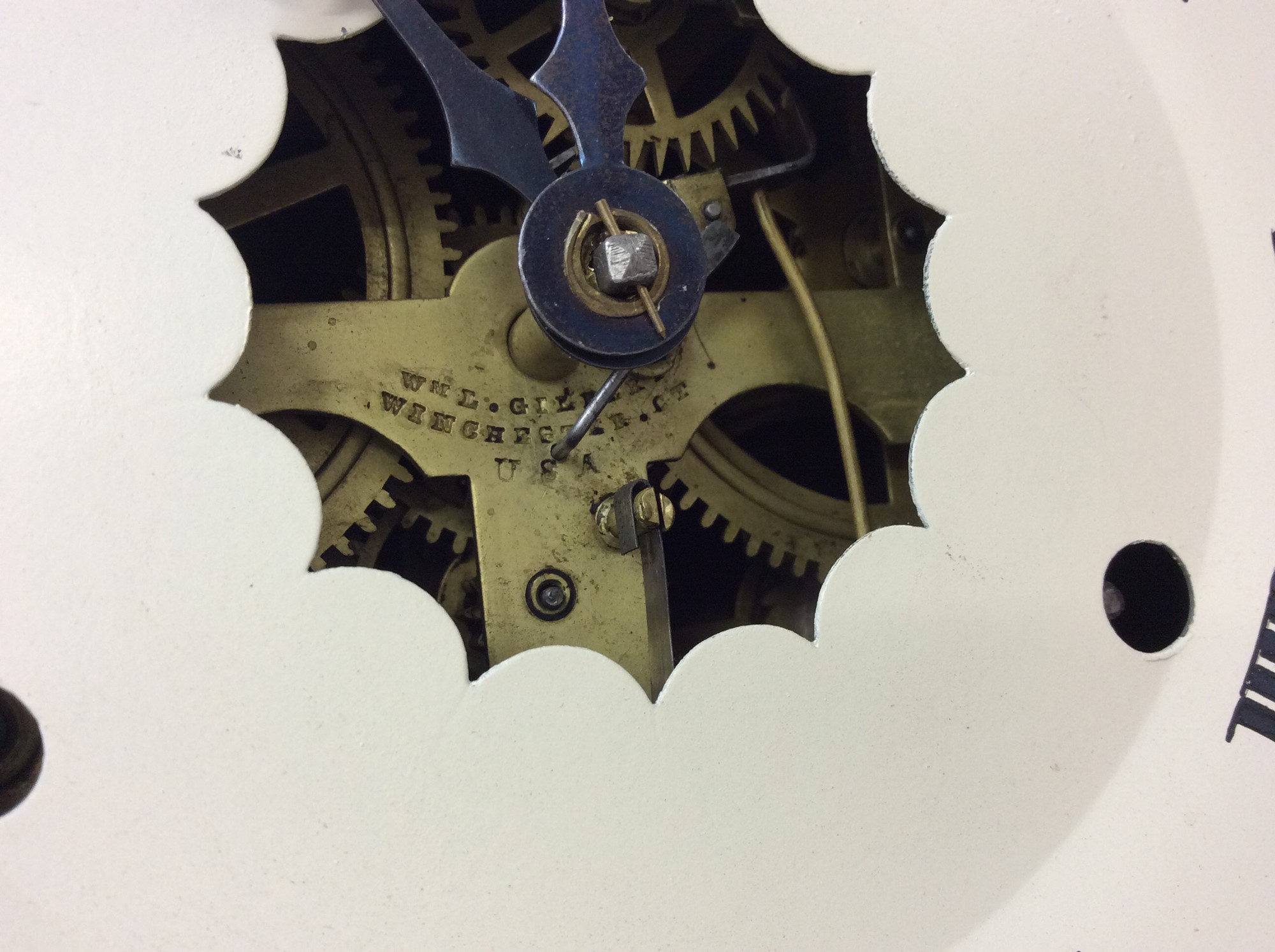 Lot 463 - American WML Gilbert & Co reverse painted