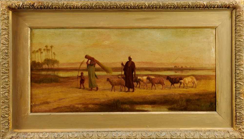 Lot 1018 - Frederick Goodall (1822-1904) oil on canvas