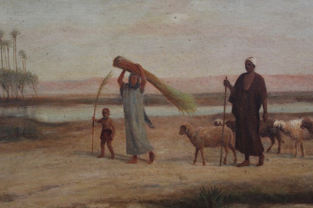 Lot 1018 - Frederick Goodall (1822-1904) oil on canvas