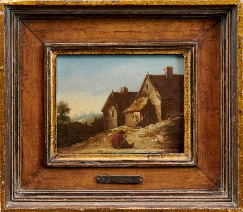 Lot 1042 - Attributed to Abraham Tenniers, oil on
