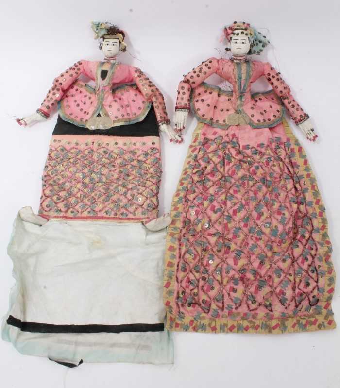 Lot 807 - Unusual pair of early 20th century Eastern