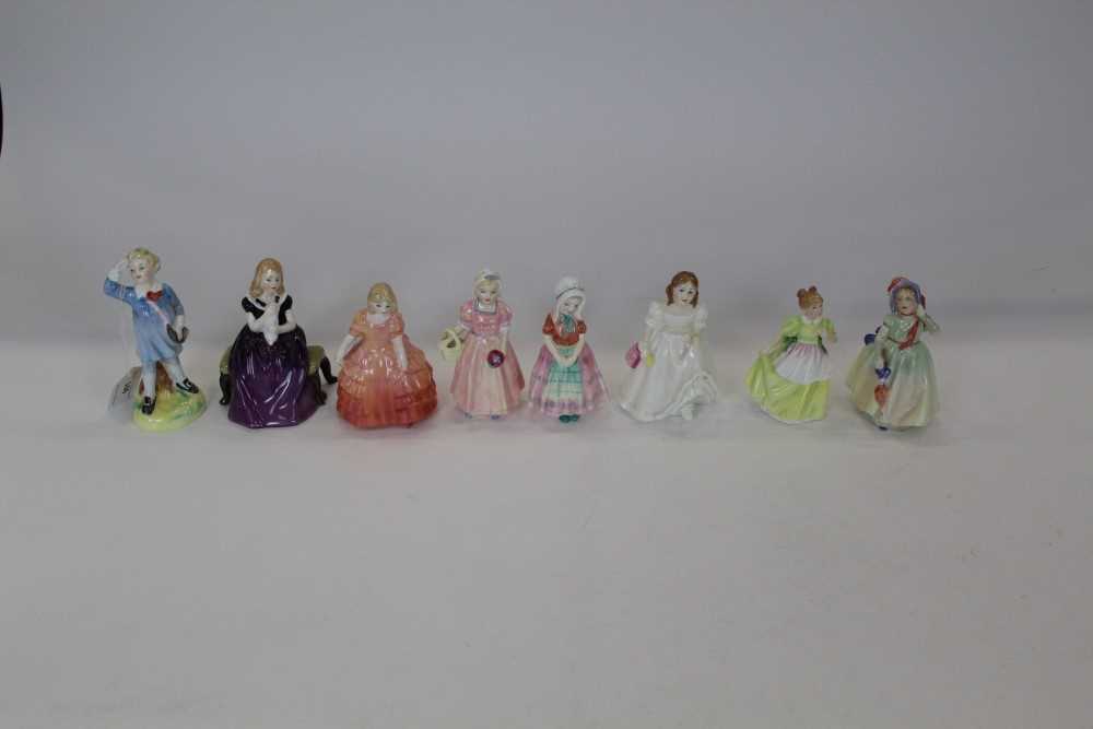 Lot 901 - Eight Royal Doulton figures - Little Boy