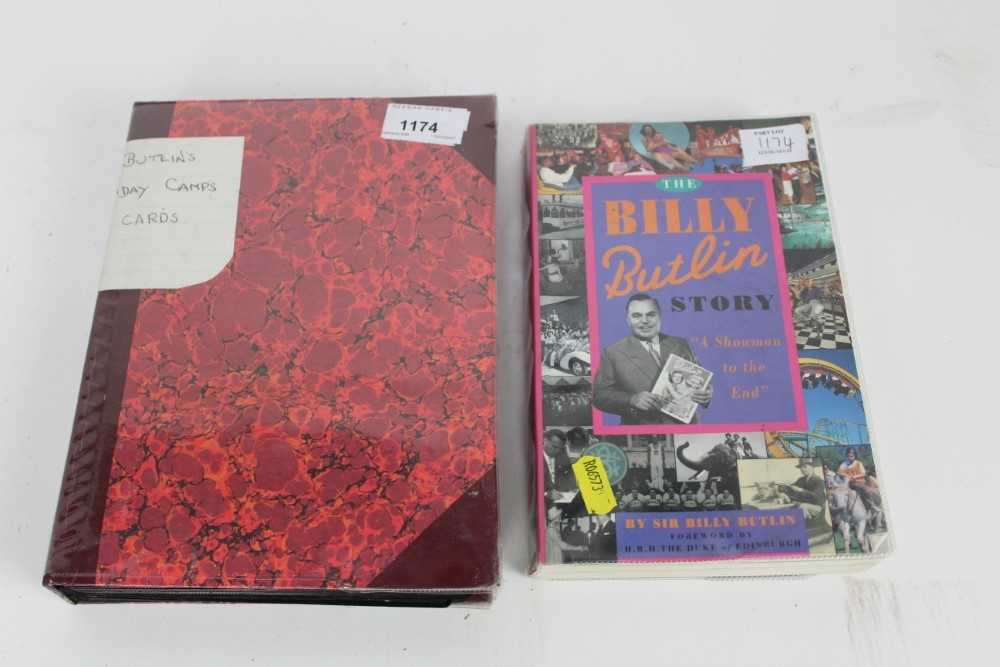 Lot 1197 - Postcards in album - Butlins selection