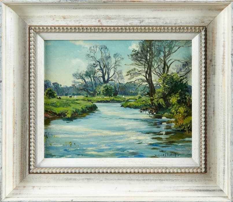 Lot 1134 - Wilfred Stanley Pettitt (1904-1978) oil on