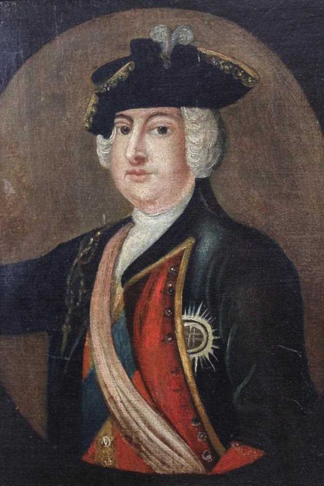 Lot 685 - After Thomas Hudson, oil on canvas laid onto