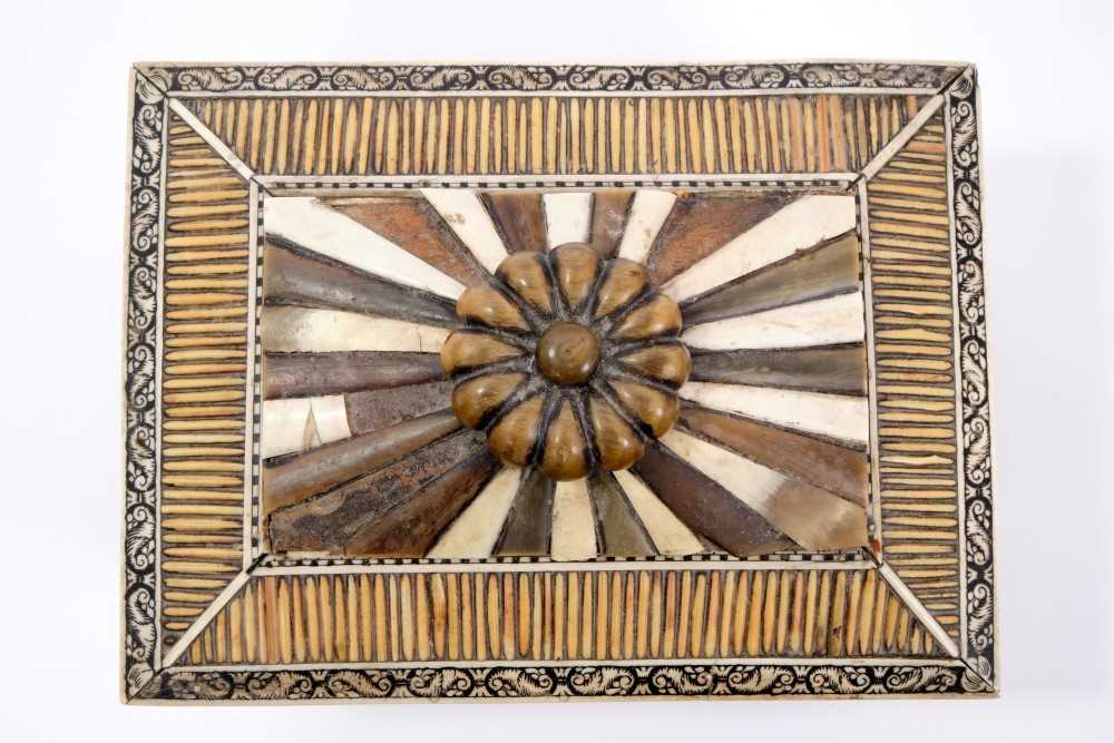 Lot 774 - 19th century Anglo-Indian porcupine box