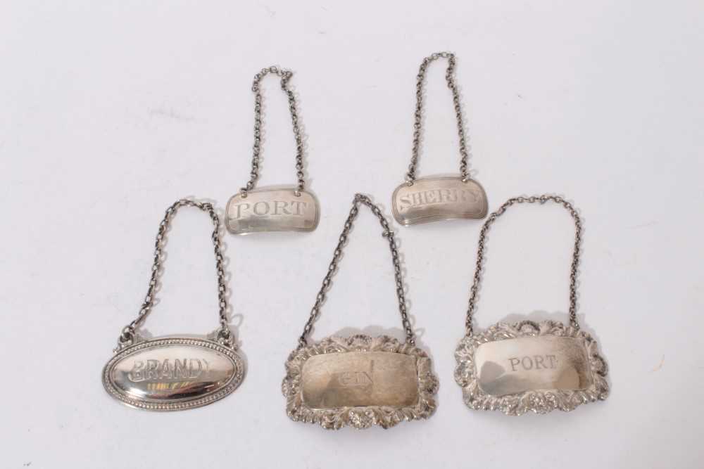 Lot 374 - A collection of five 18th century and later
