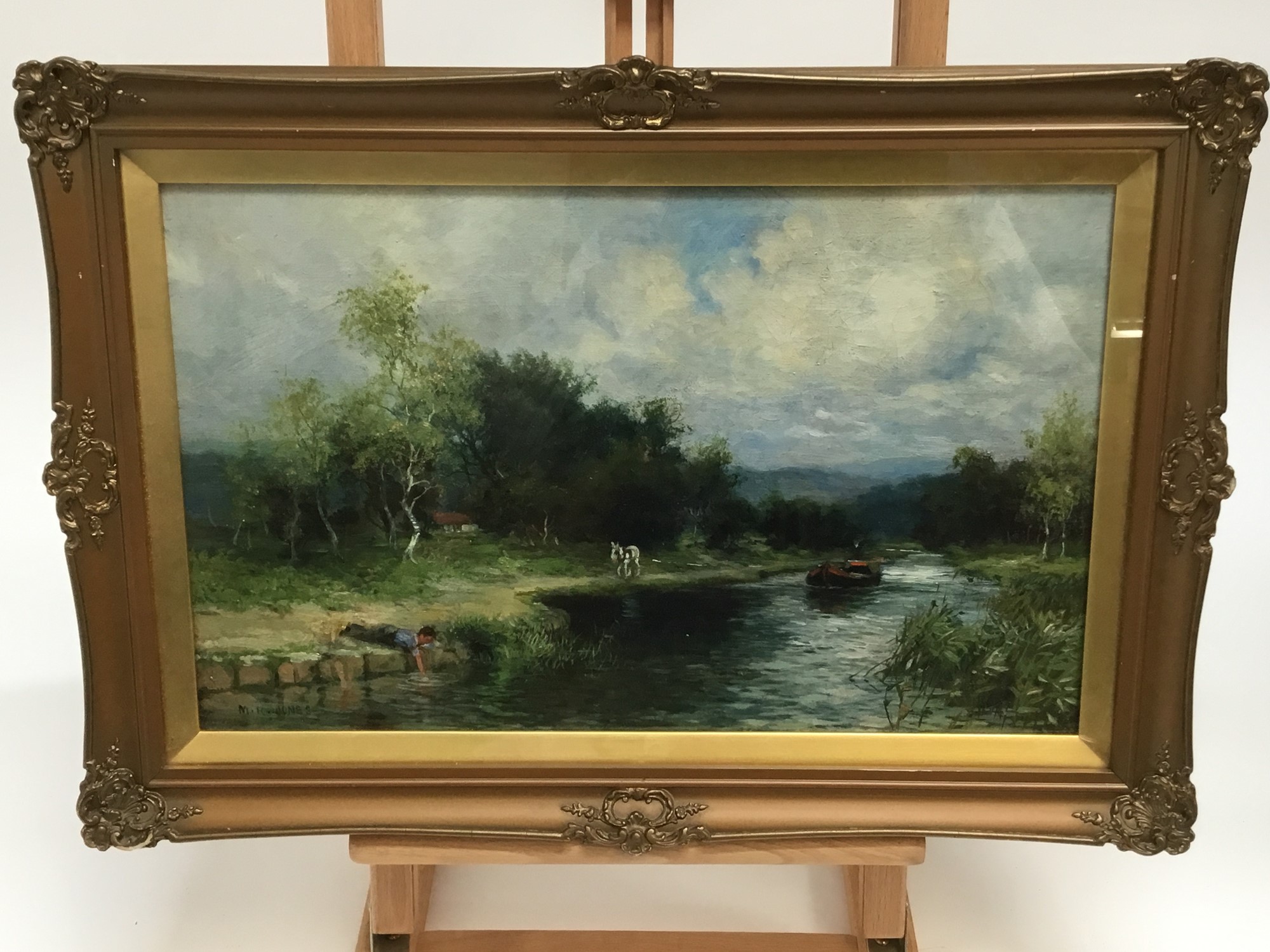Lot 71 - Maude Raphael Jones (1863-1935) oil on canvas,