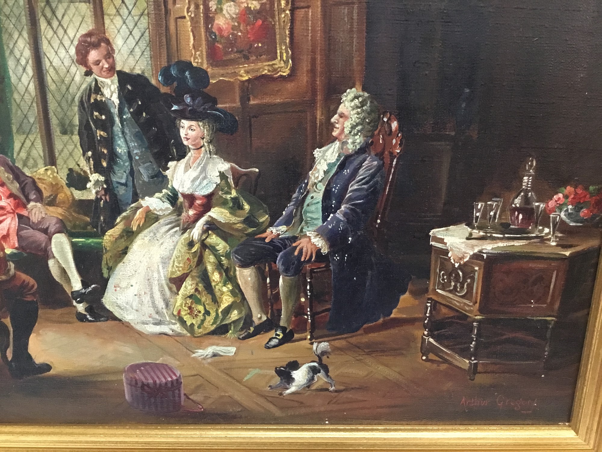 Lot 73 - Arthur Gregory, early 20th century, oil on