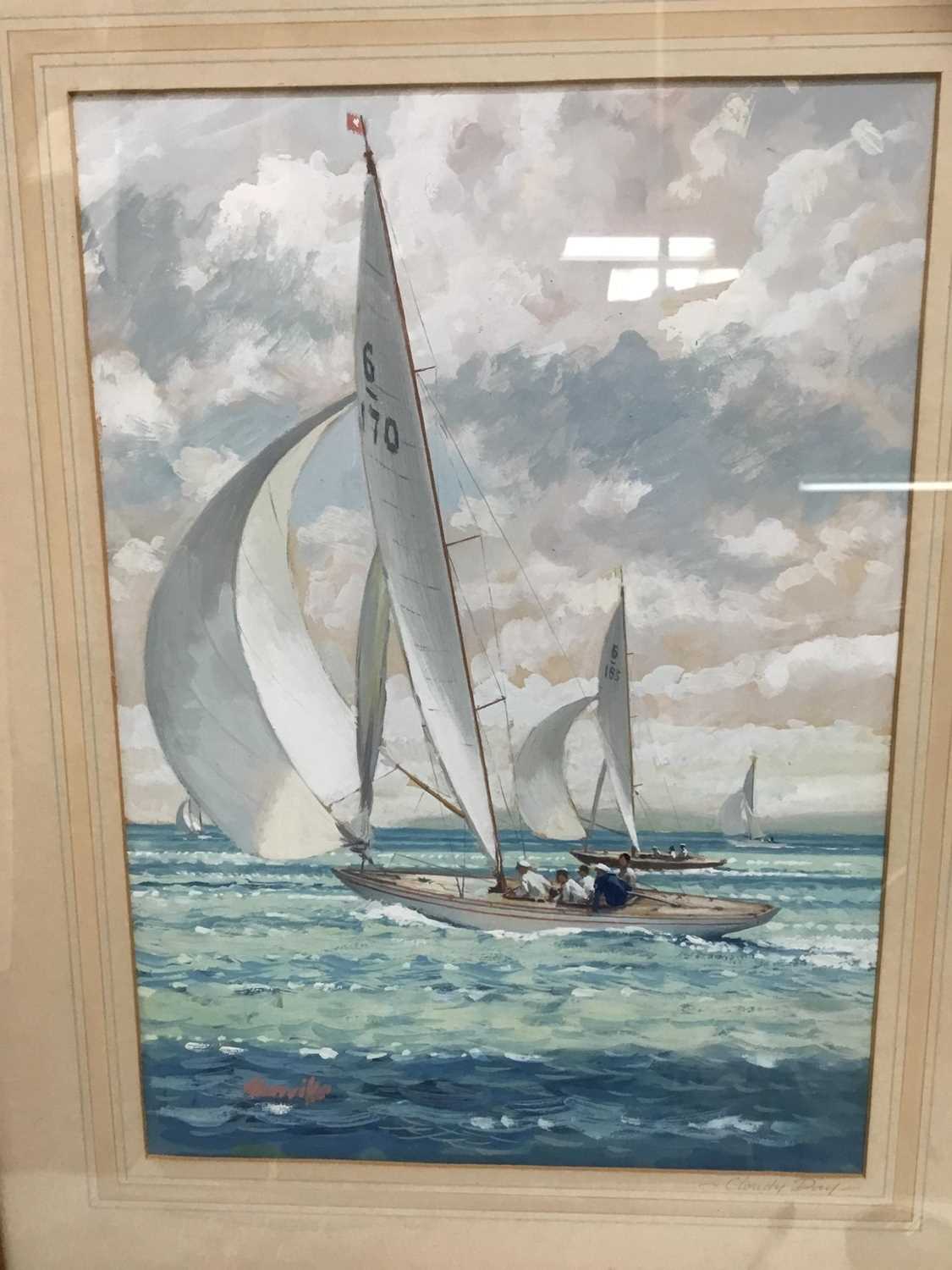 Lot 214 - Christopher Glanville (b. 1948) gouache