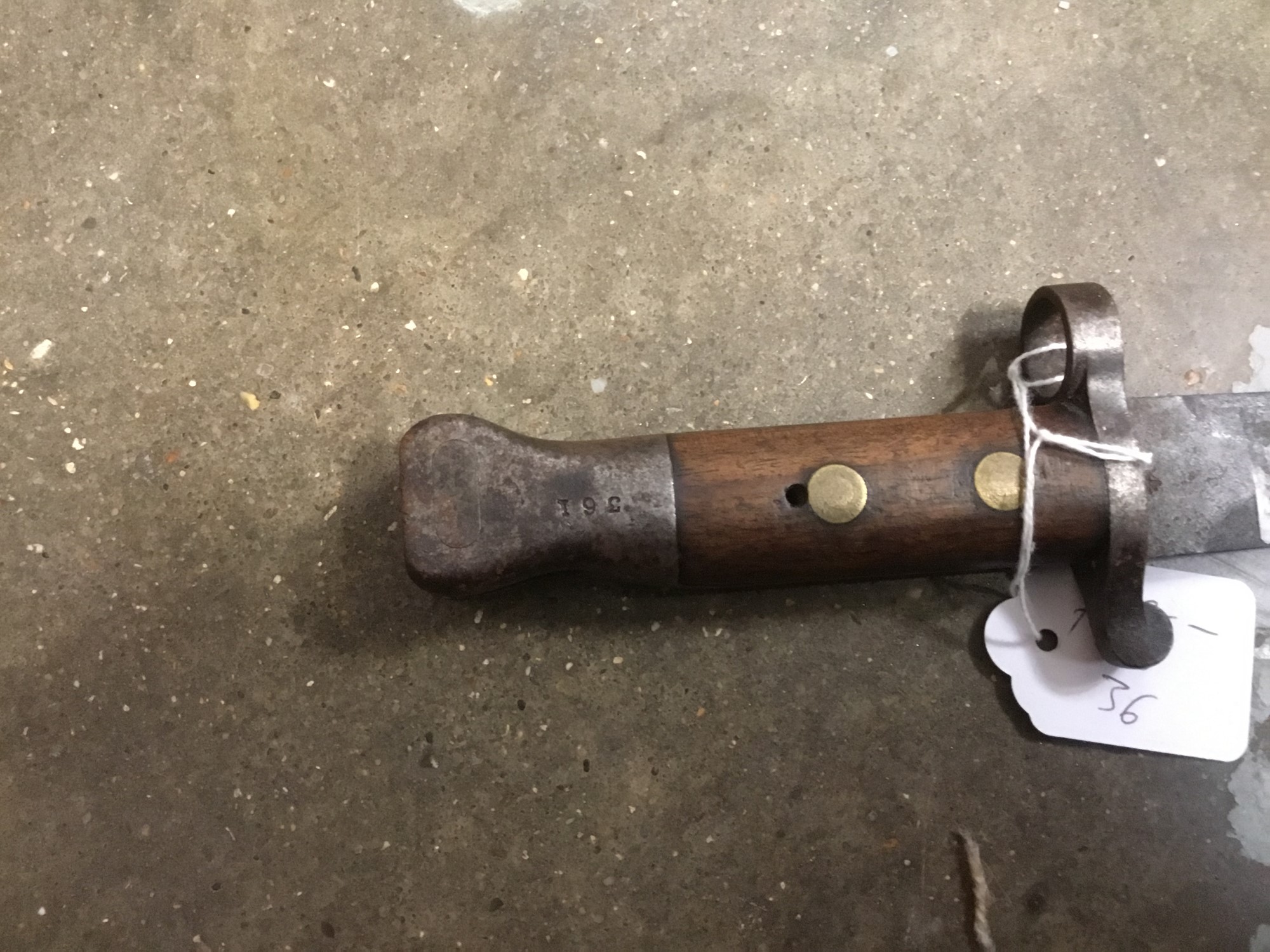 Lot 246 - 19th century bayonet