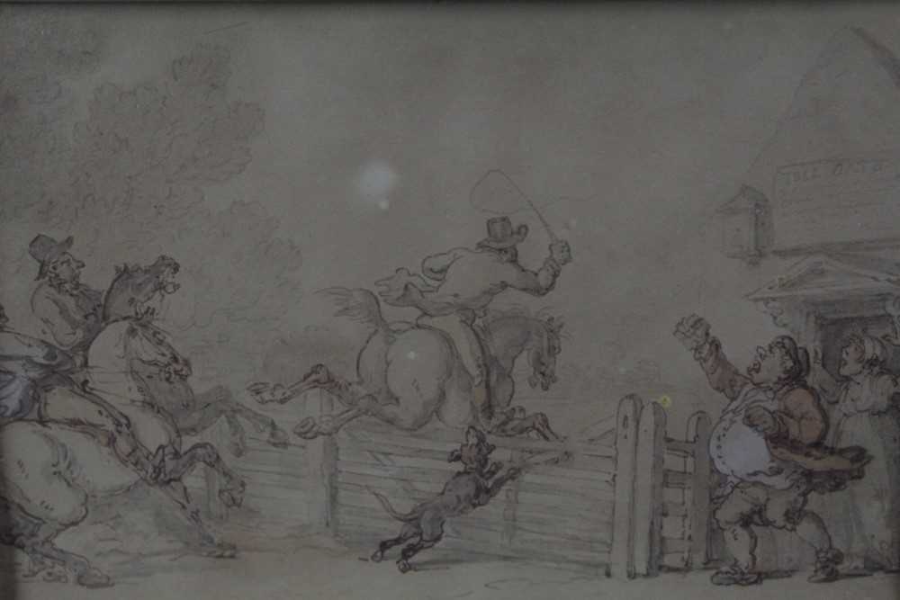 Lot 452 - Thomas Rowlandson (1756-1827) pen, ink and