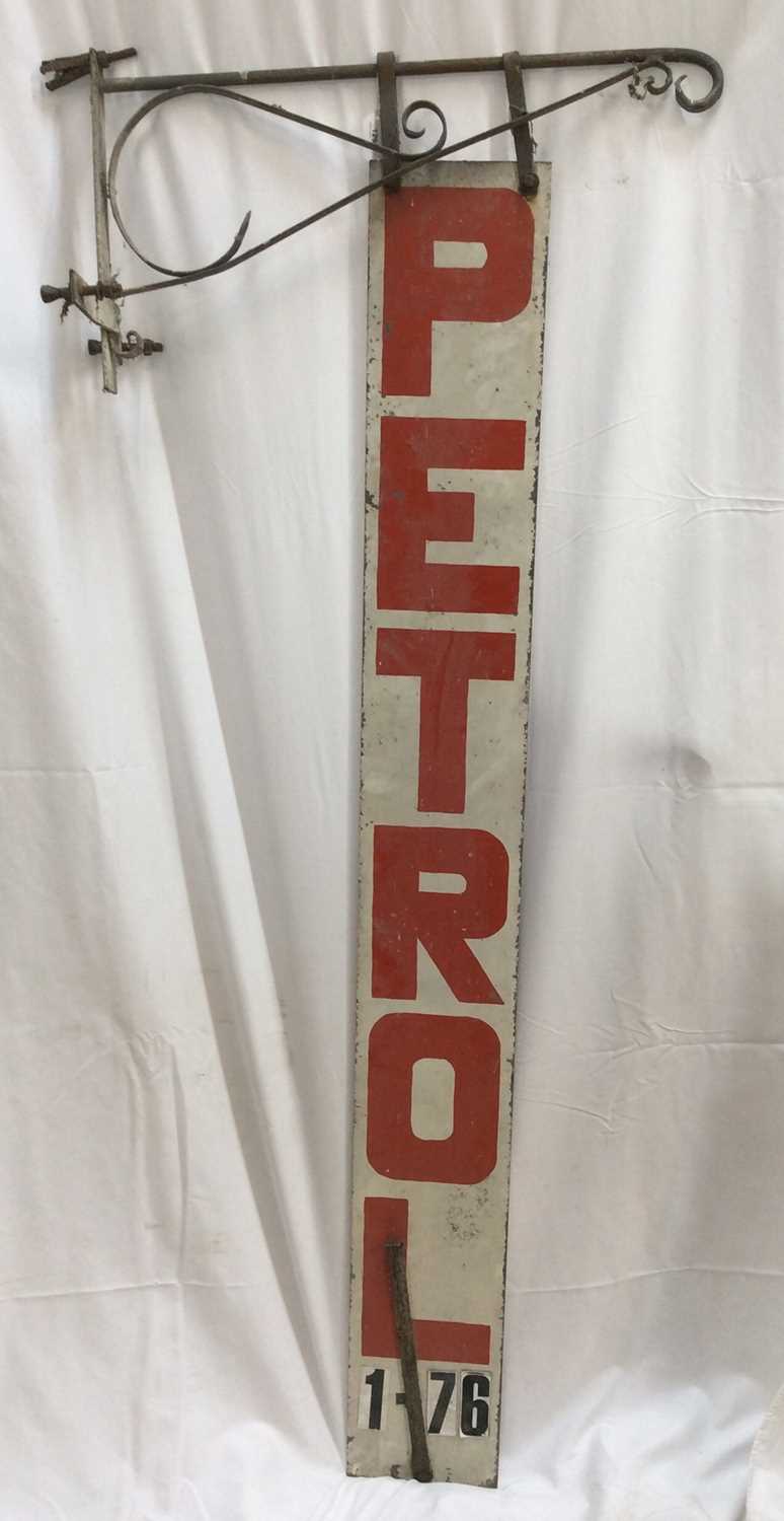 Lot 1292 - Vintage Petroleum hanging sign originaly