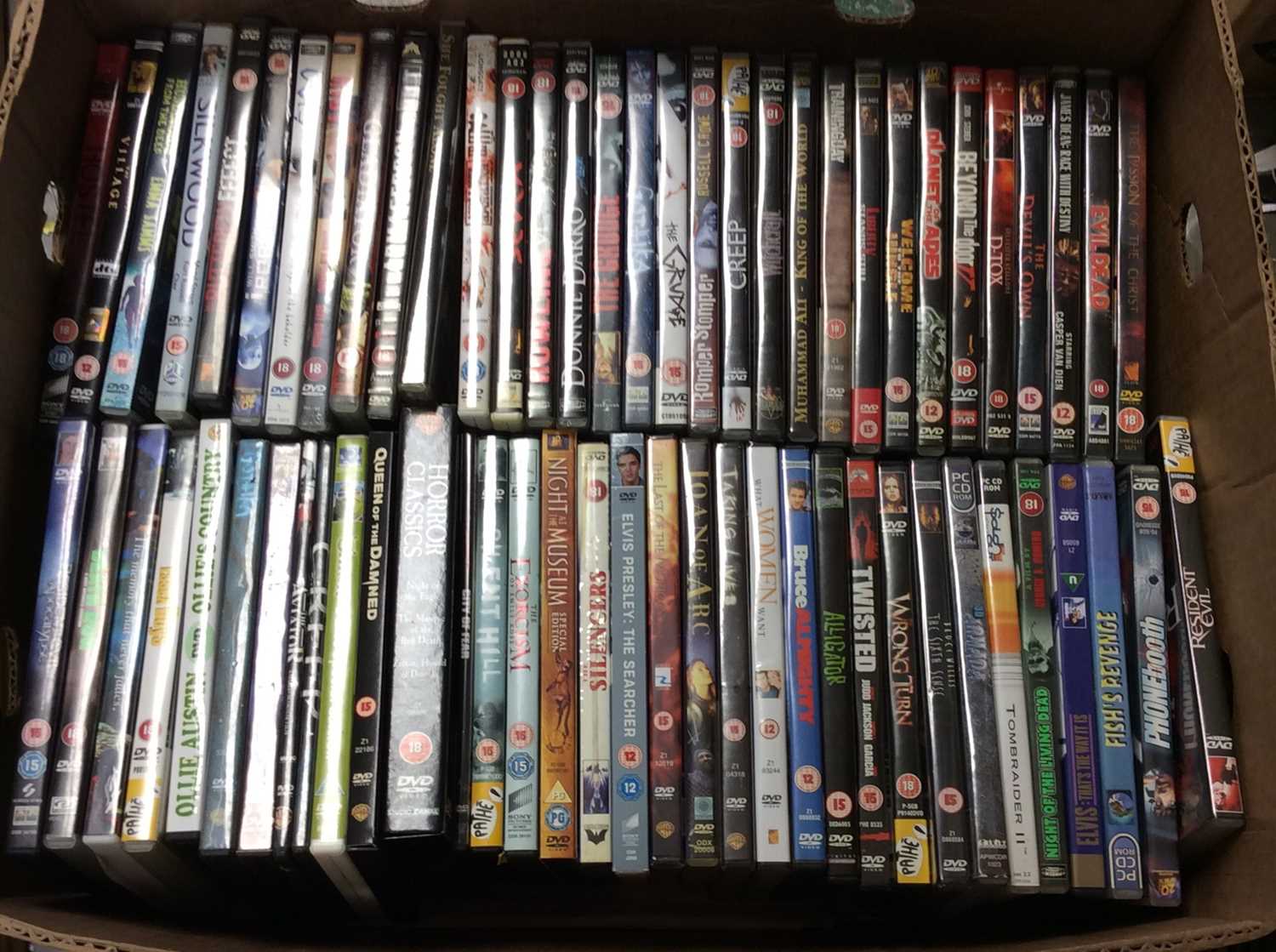 Lot 320 - One box various DVDs