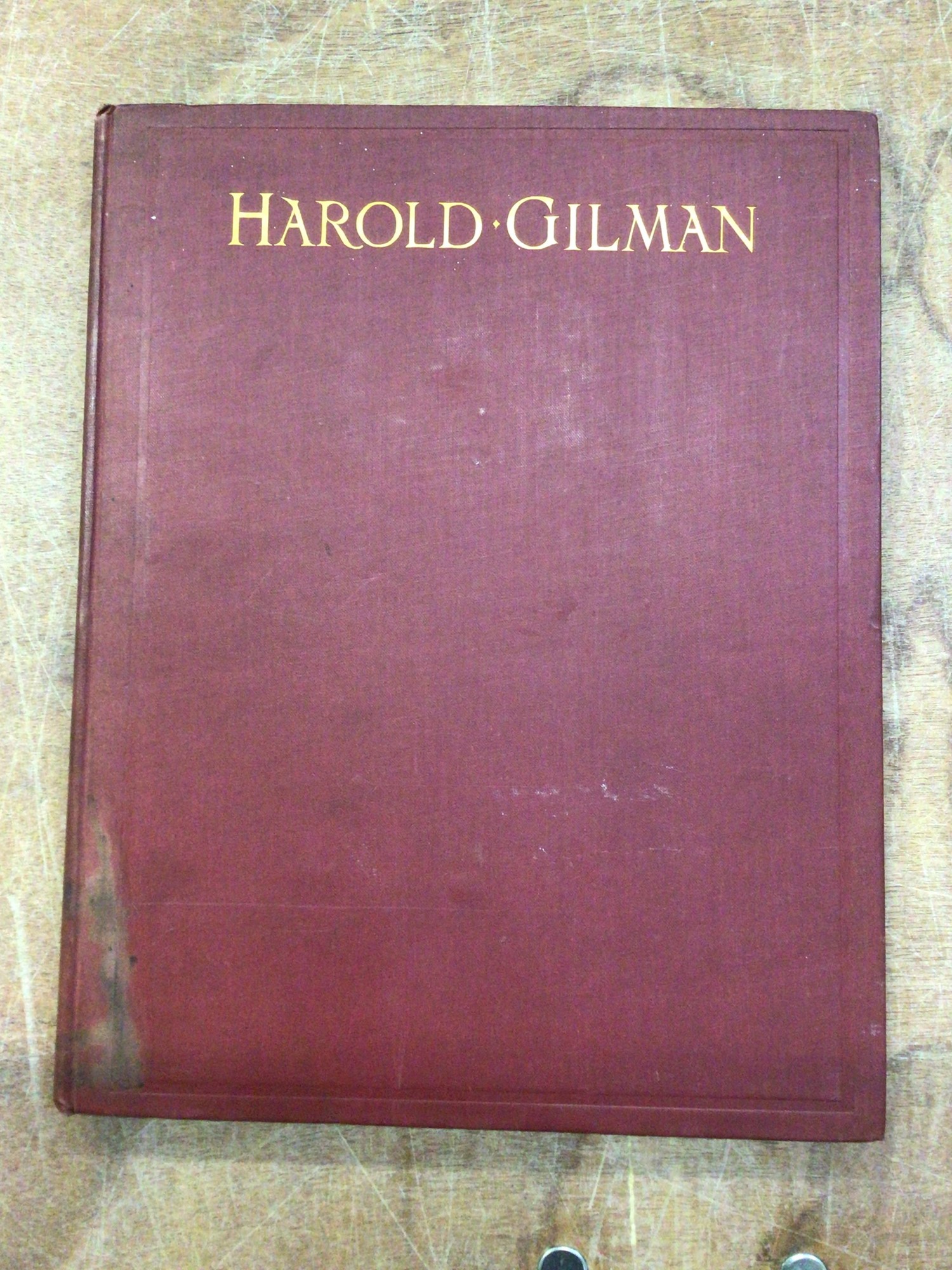 Lot 1261 - Harold Gilman Camden Town Artist book