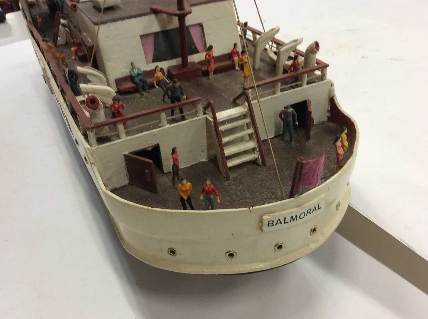 Lot 2060 - Scratch built model boat- Balmoral