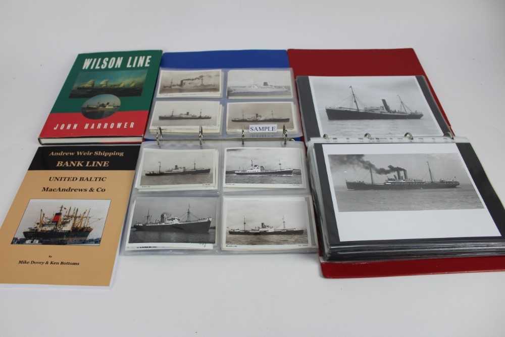 Lot 1147 - Group of shipping related postcards,