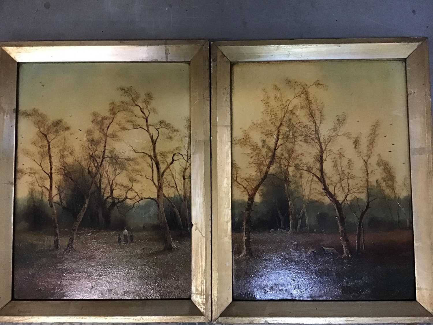 Lot 547 - Nils Hans Christensen (1867-1939) pair of