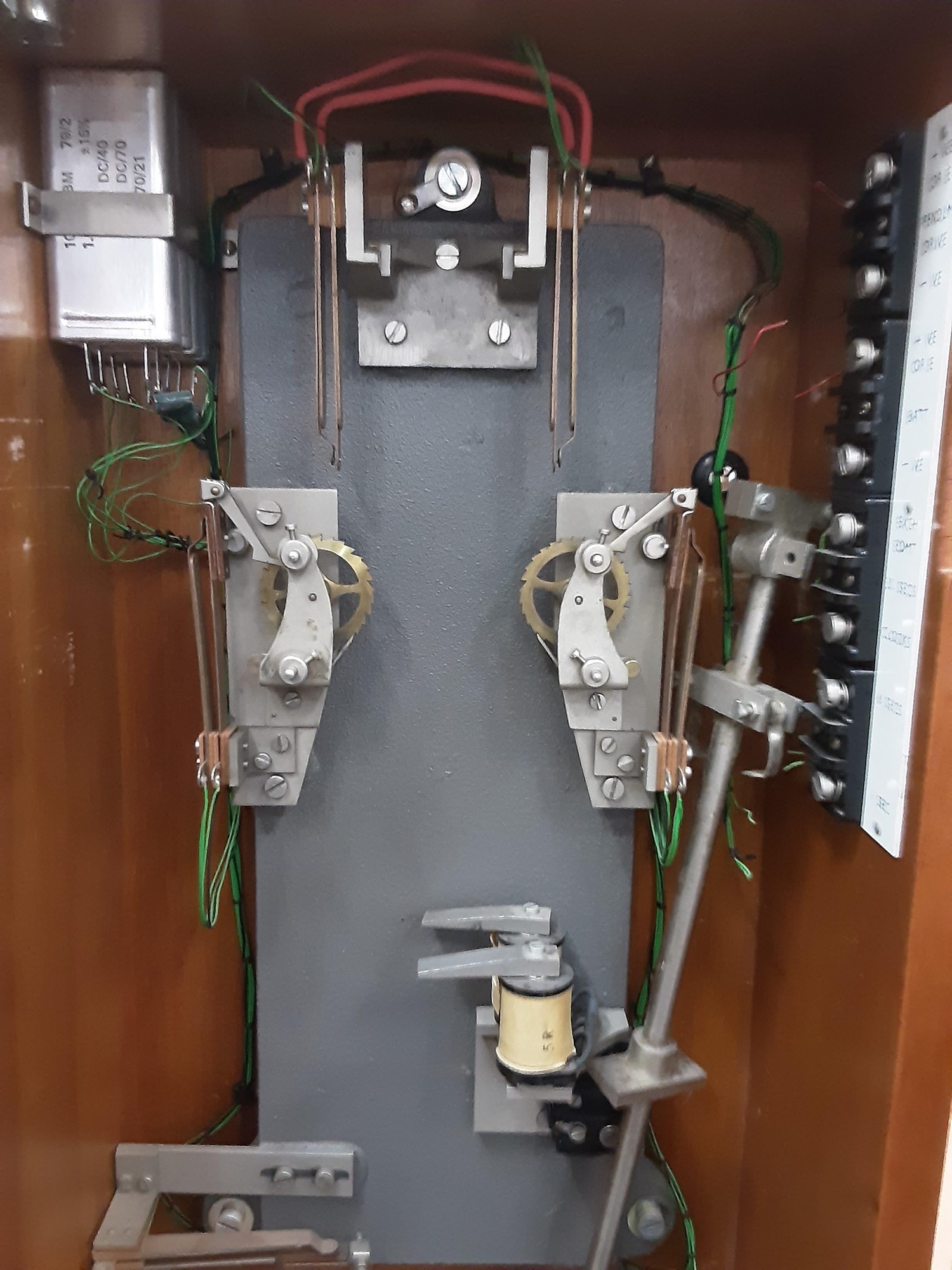 Lot 2064 - British Telecom telephone exchange master