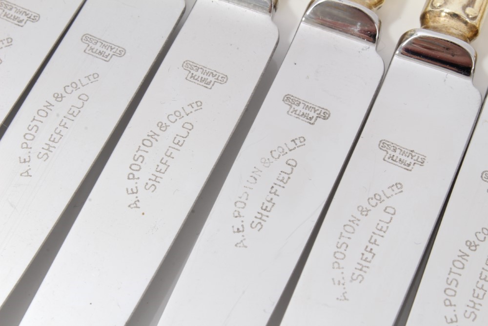 Lot 192 - Twelve place setting Chippendale pattern