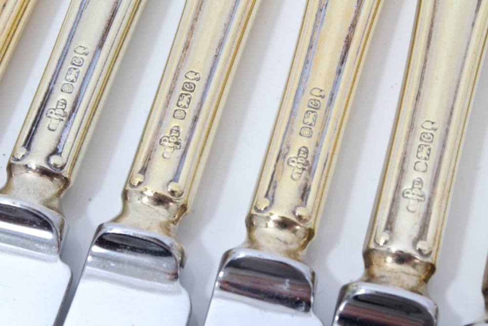 Lot 192 - Twelve place setting Chippendale pattern