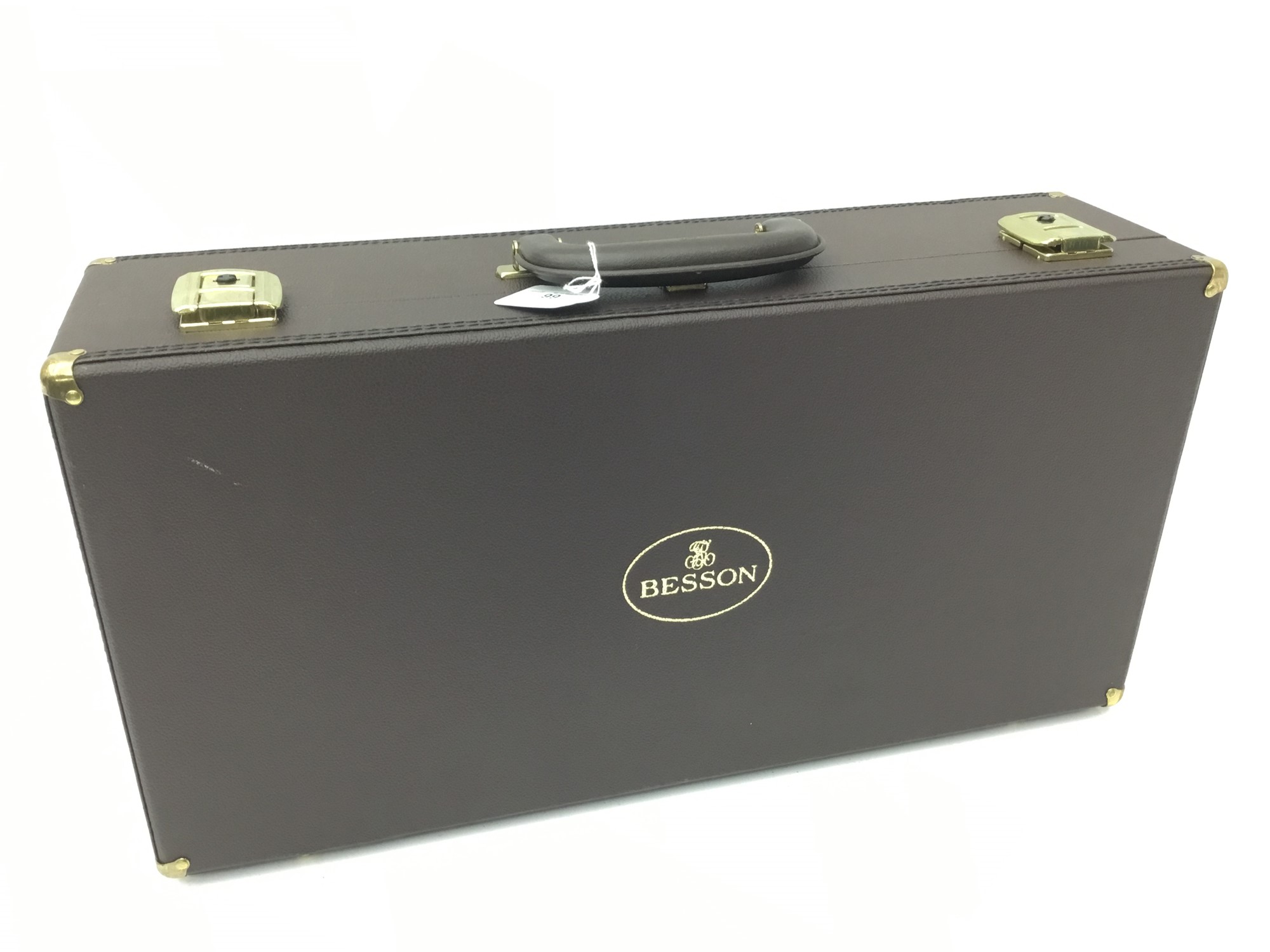 Lot 66 - Besson International tri-colour trumpet