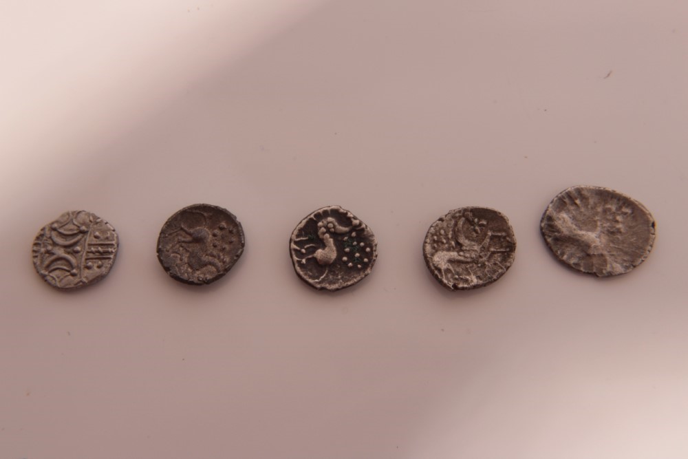 Lot 541 - Celtic - silver units Iceni 'Ece' type x5