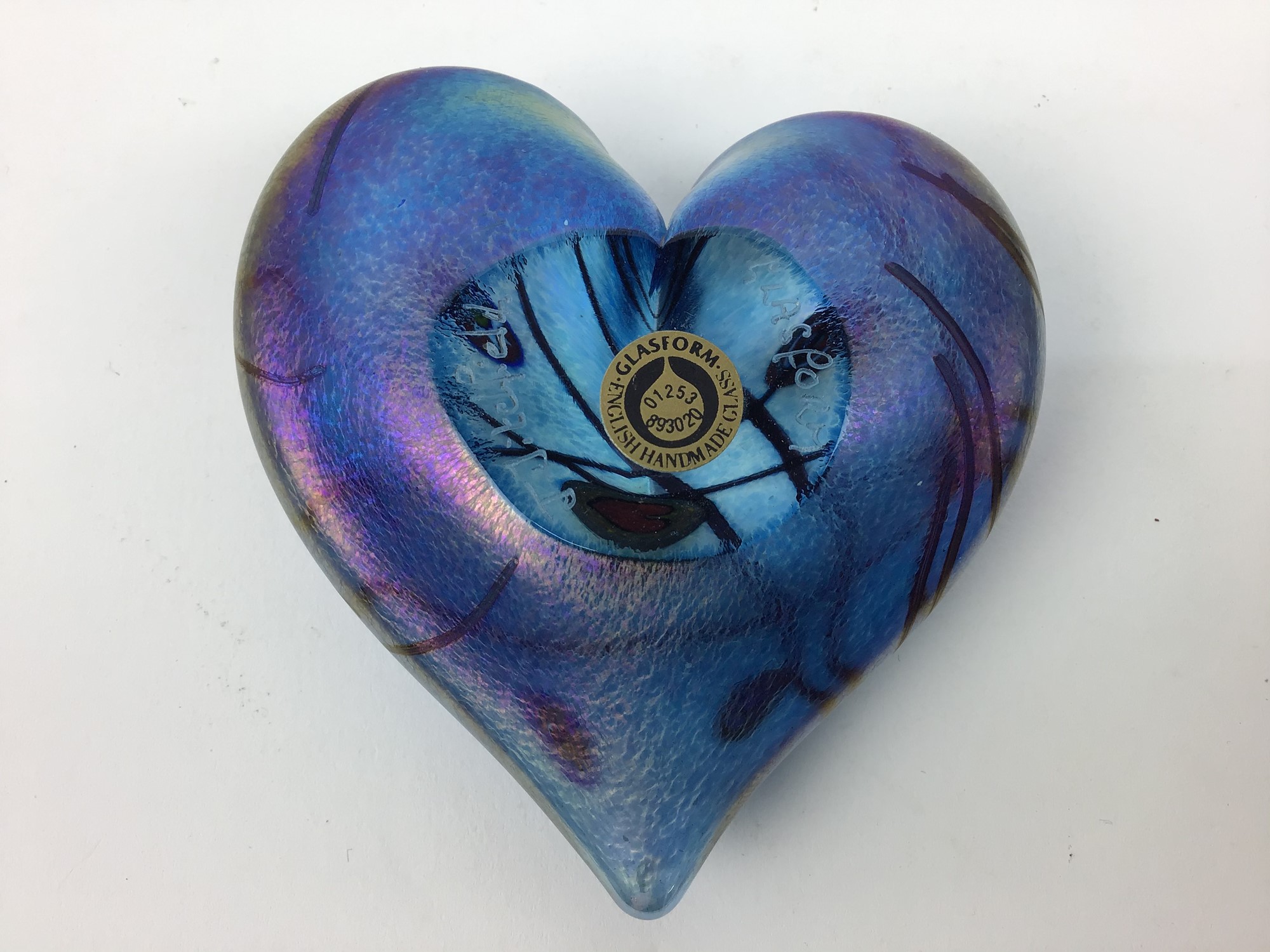 Lot 156 - John Ditchfield Glasform iridescent