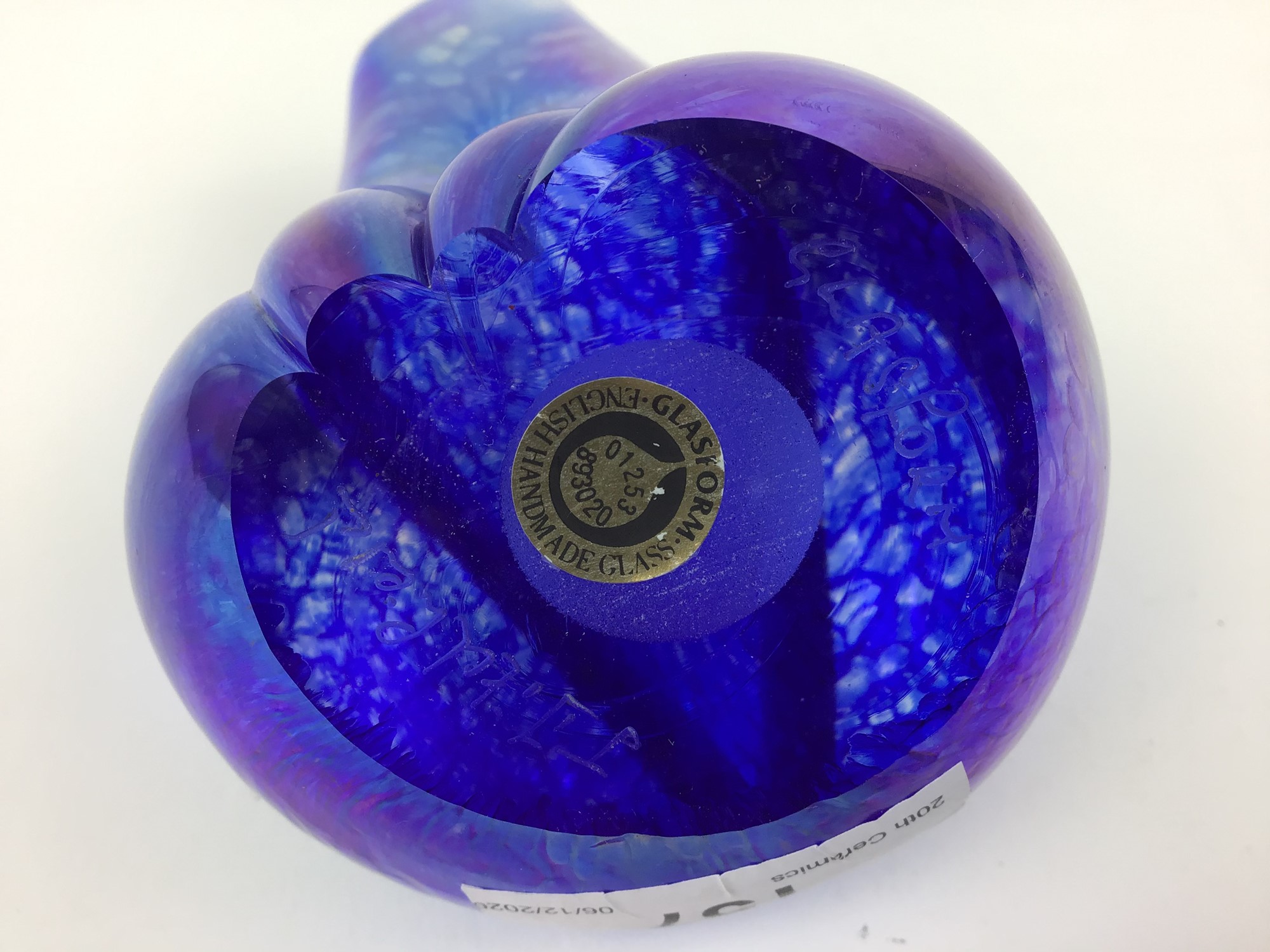 Lot 157 - John Ditchfield Glasform iridescent