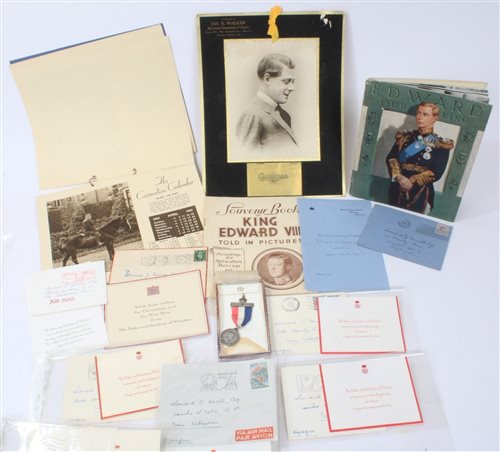 Lot 126 - The Duke and Duchess of Windsor - collection