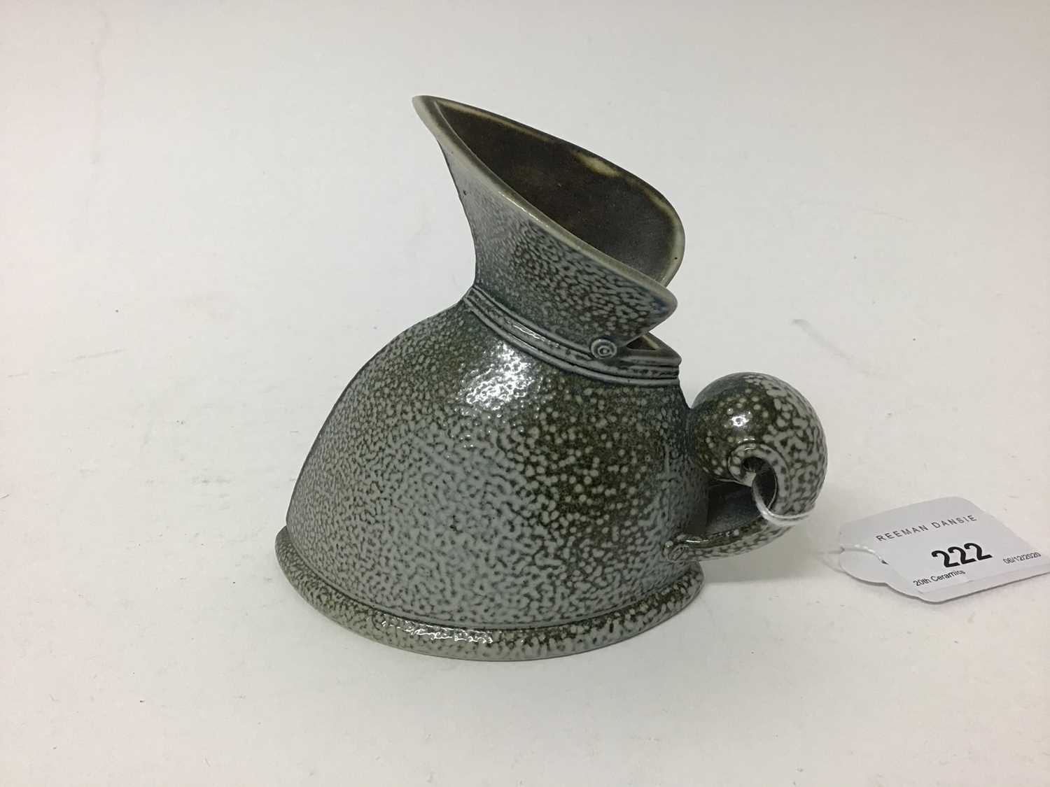 Lot 222 - Five salt glazed studio pottery items