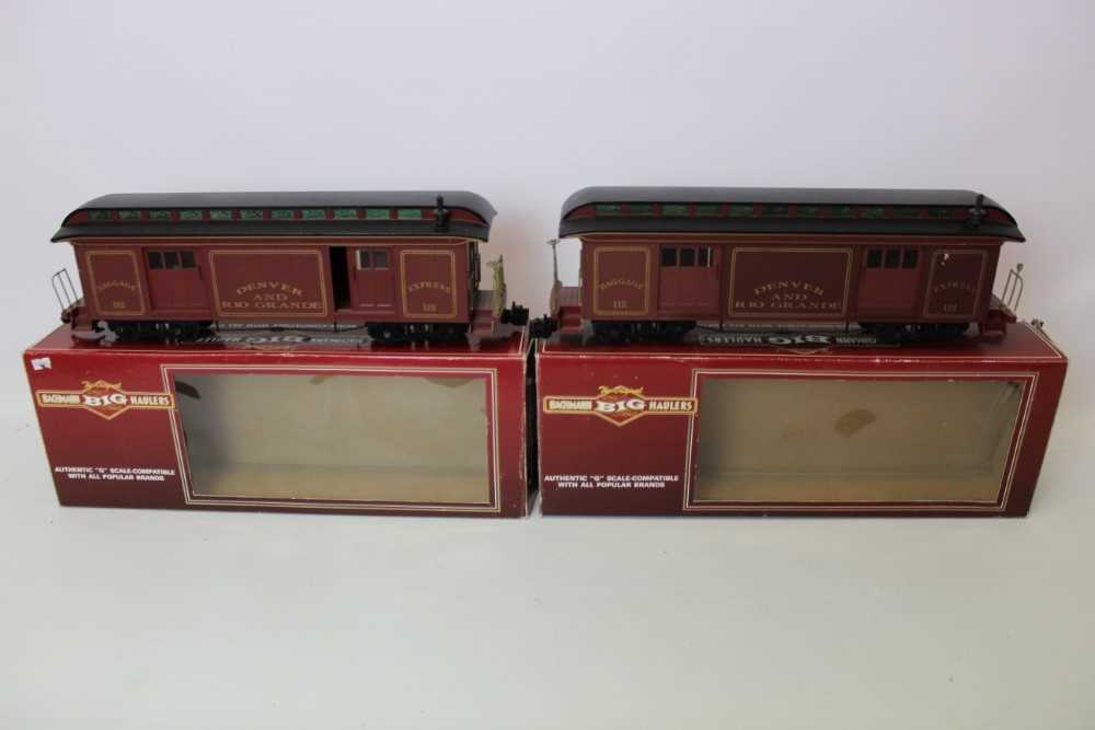 Lot 1494 - Railway Bachman G Scale Carriages x5 and