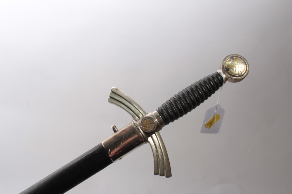 Lot 325 - Reproduction Nazi Luftwaffe Officers' sword