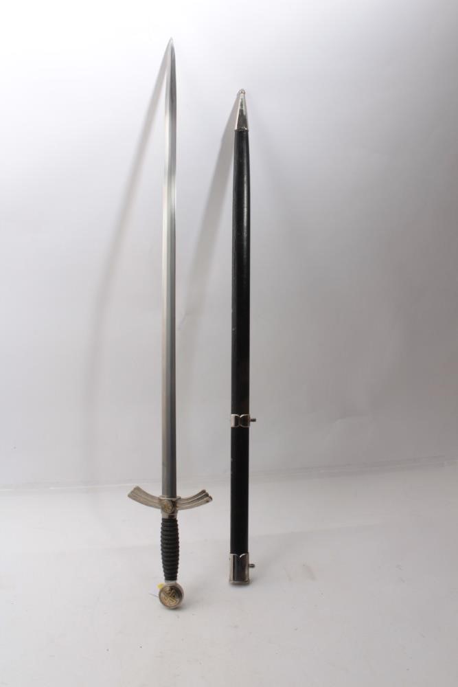 Lot 325 - Reproduction Nazi Luftwaffe Officers' sword