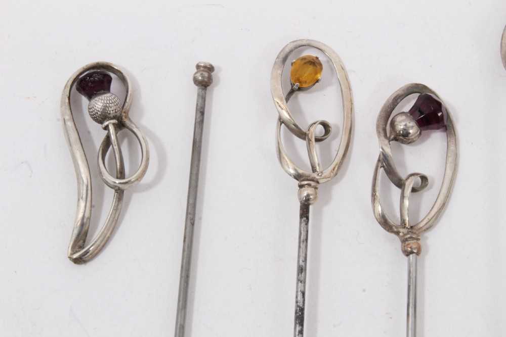 Lot 75 - Collection 6 Charles Horner hat pins