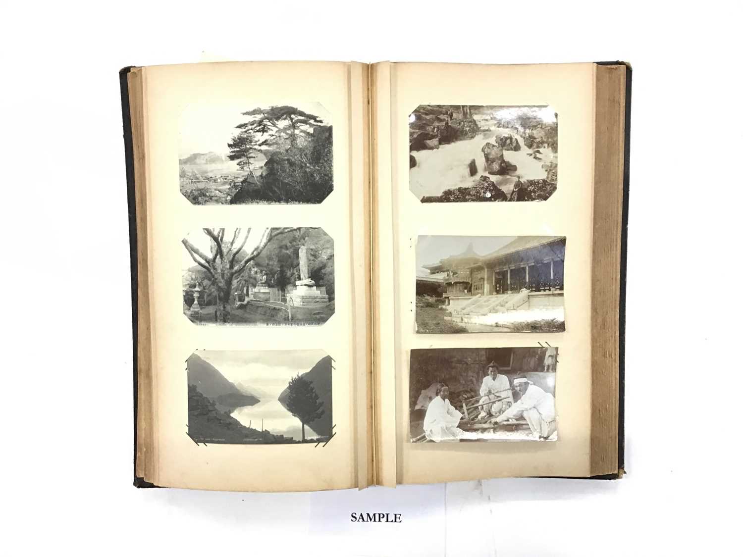 Lot 1275 - Postcard album containing world wide cards