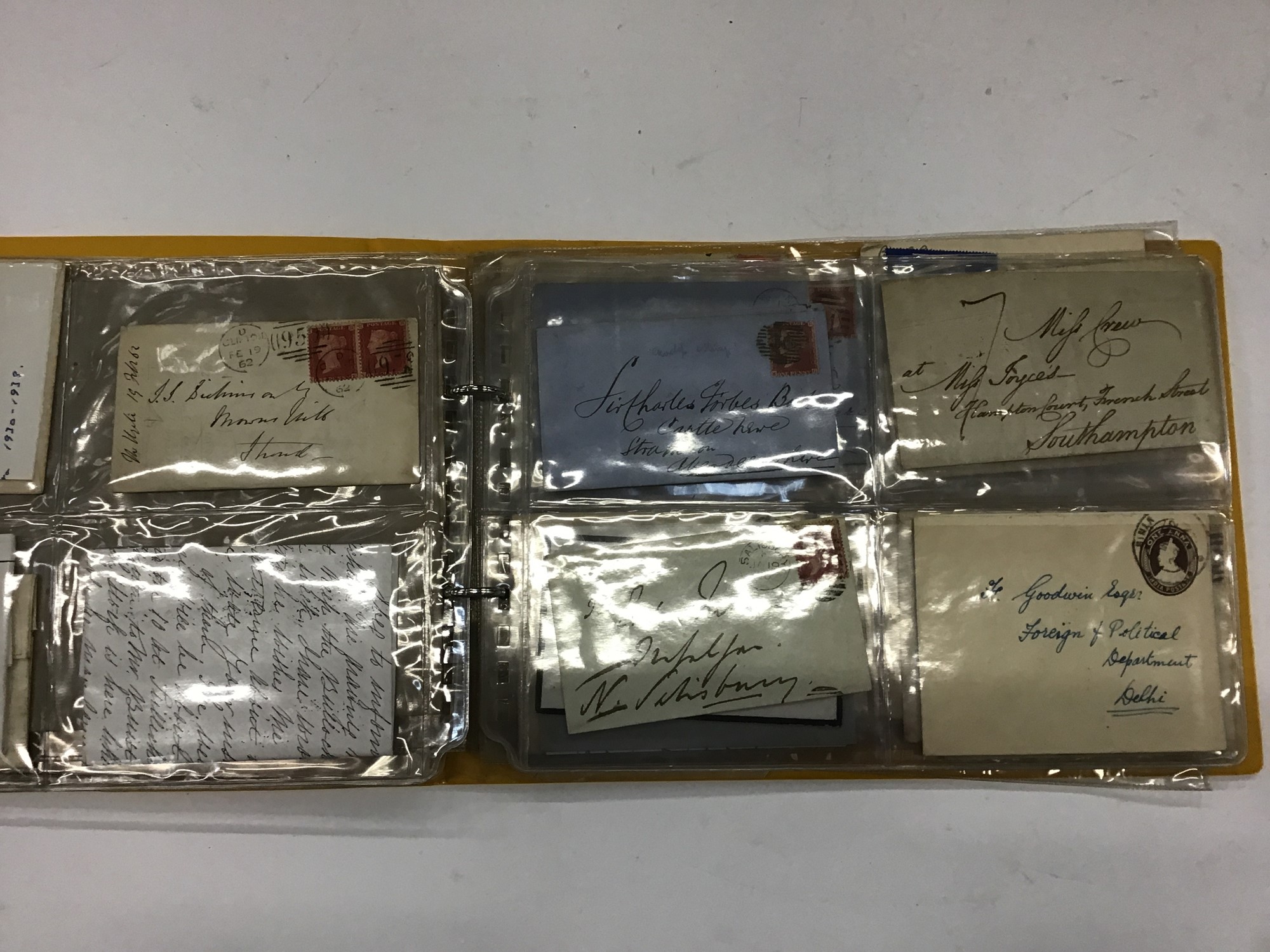 Lot 1252 - Stamps - small selection of postal history