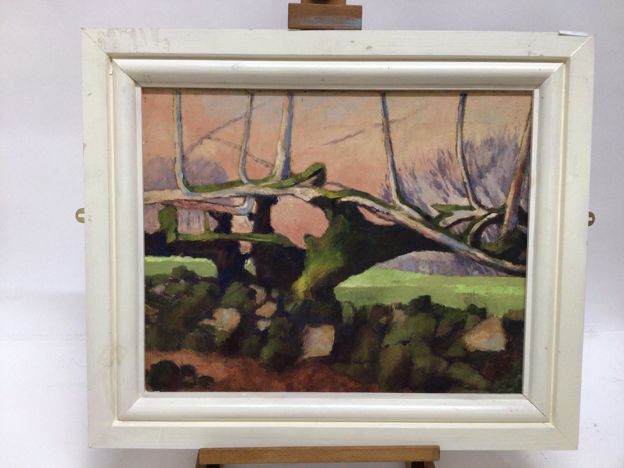 Lot 75 - David Britton, contemporary, oil on canvas