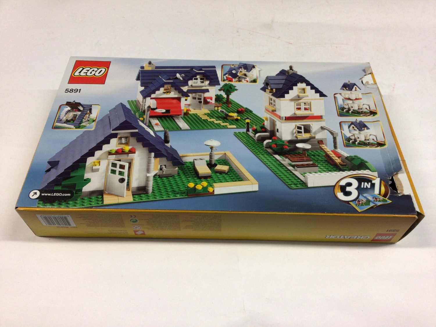 Lot 16 - Lego Creator 7346 Seaside House 3 in 1, 5861