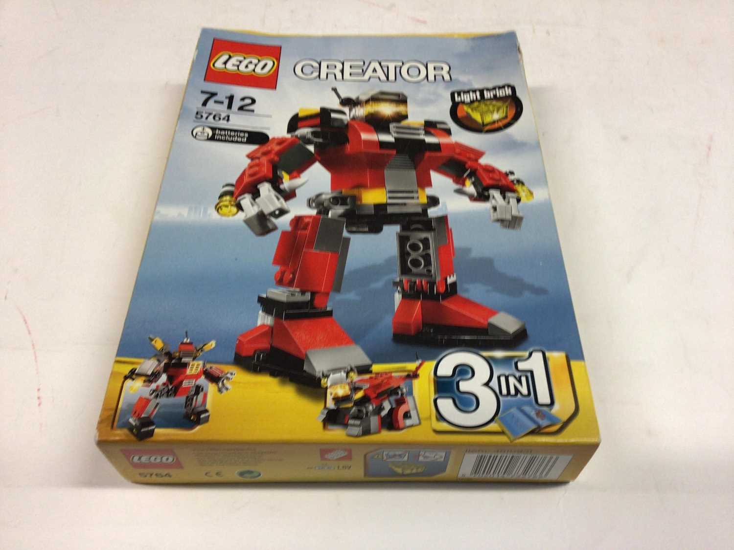 Lot 17 - Lego Creator 6914 Dinosaur 3 in 1, 5764 Robot