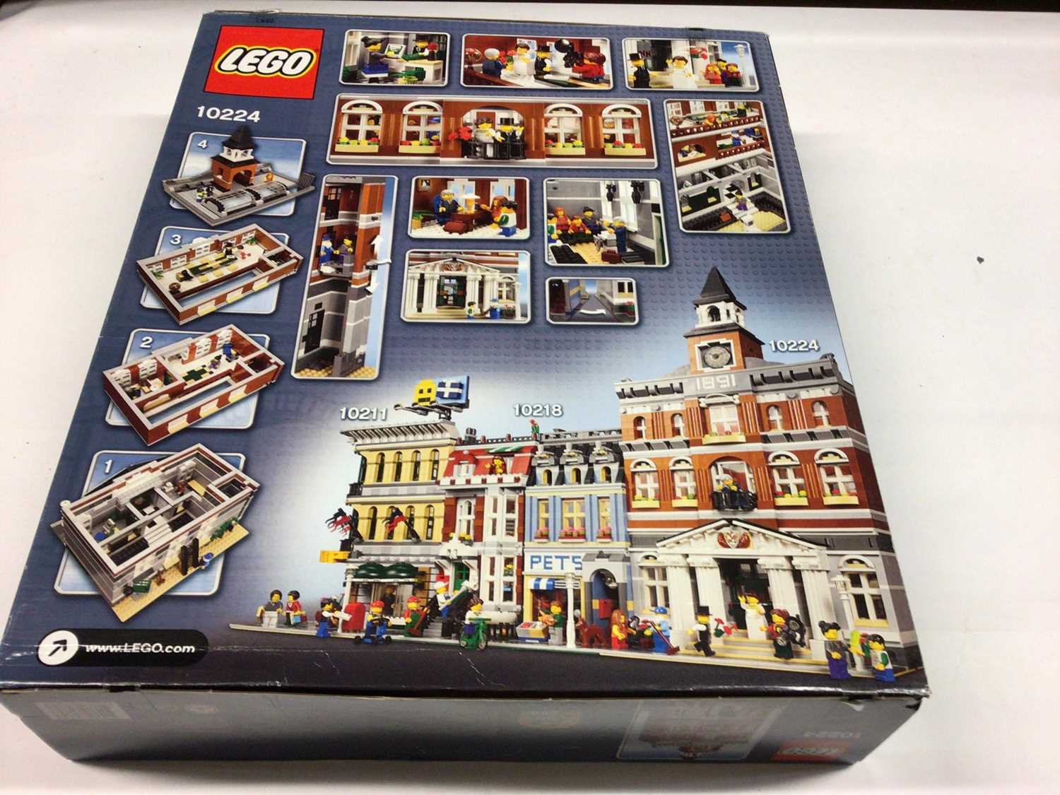 Lot 37 - Lego Building 10224 Town Hall, with
