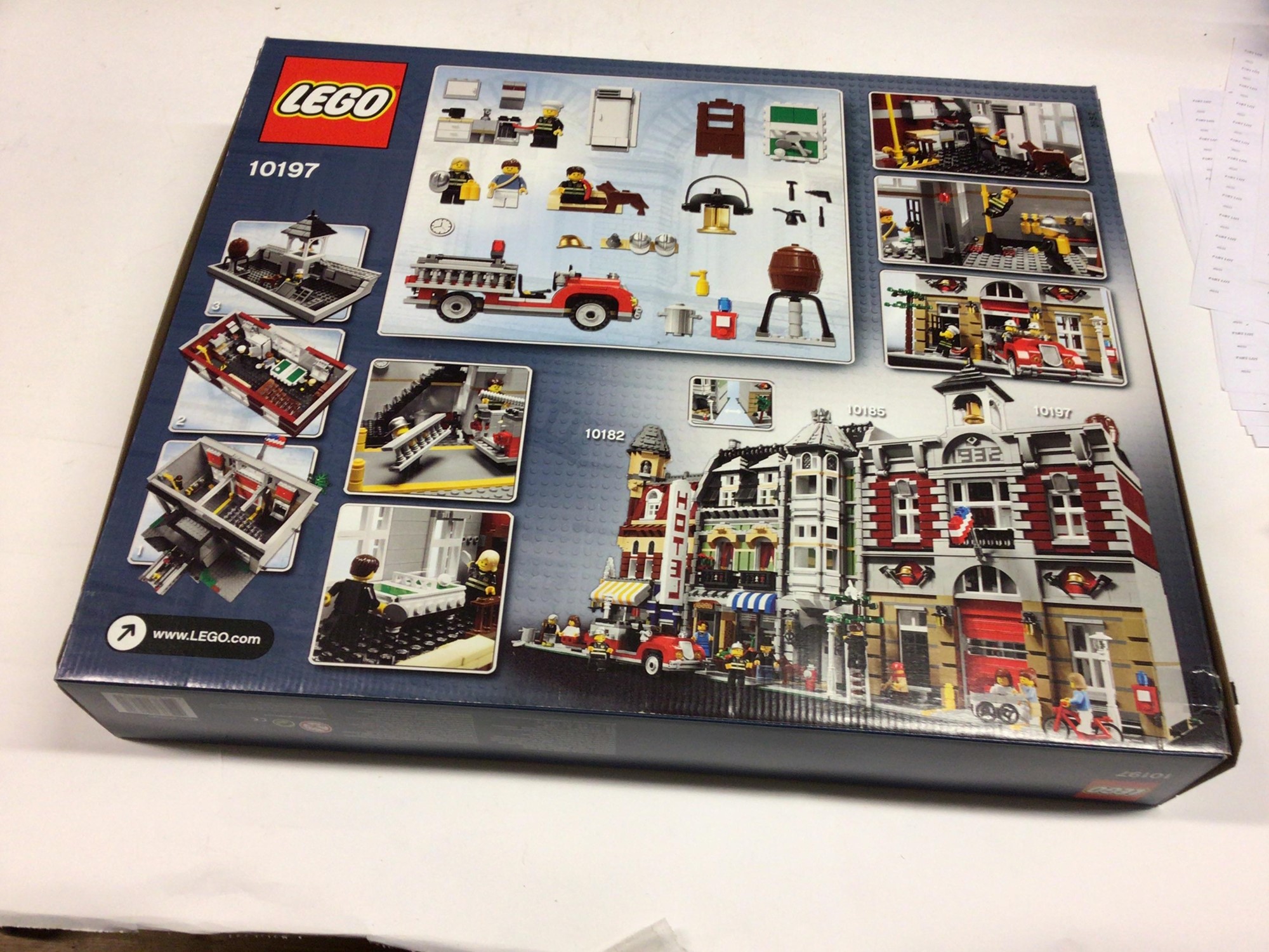 Lot 39 - Lego Building 10197 Fire Station, with