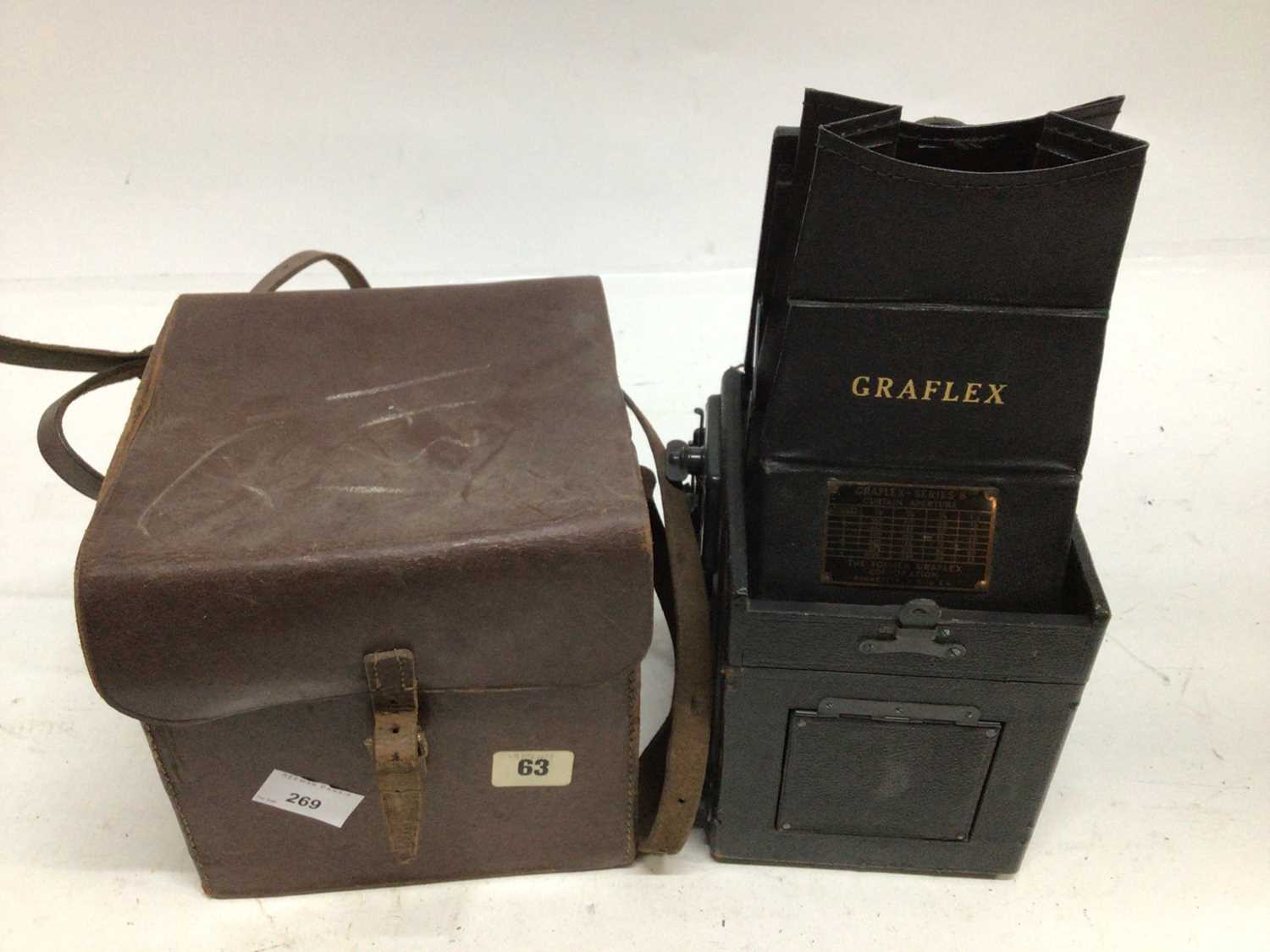 Lot 269 - Three early plate cameras, one by Goerz