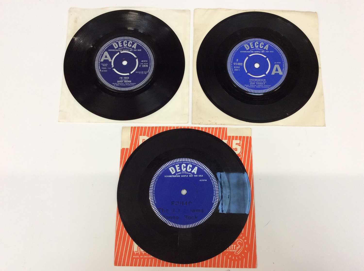 Lot 1003 - Three demo singles on the Decca label